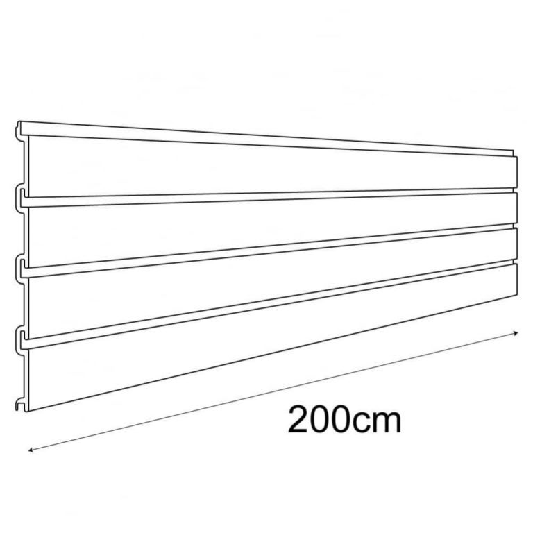 Plastic Slatwall Panels | The Display Centre