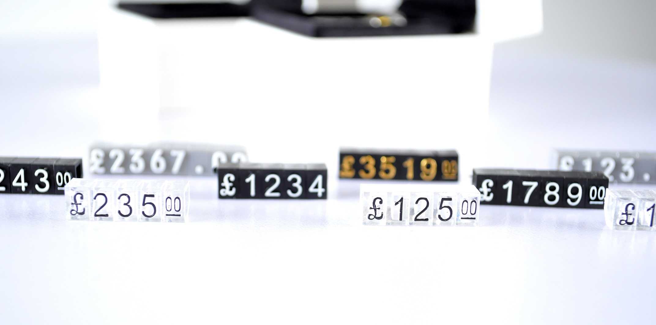 Blog | How To Choose Price Cubes For Your Shop | The Display Centre UK