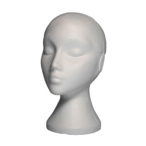 Polystyrene Head | Male, Female & Faceless