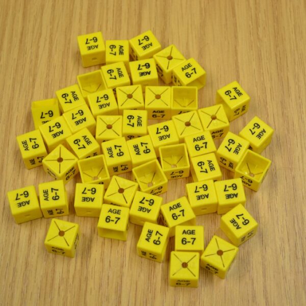 Buy Children's Age Range Size Cubes for Hangers | Display Centre UK