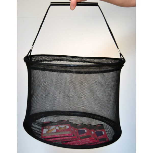 Black Net Shopping Basket | 8", 12" & 16" Diameter