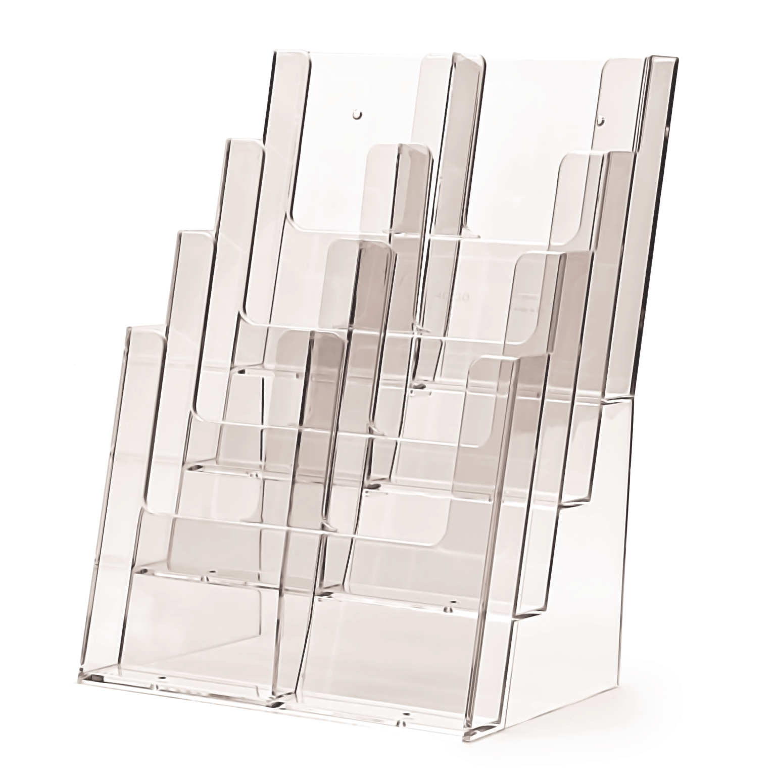 Four Tiered A4 Leaflet Holders Available From The Display Centre