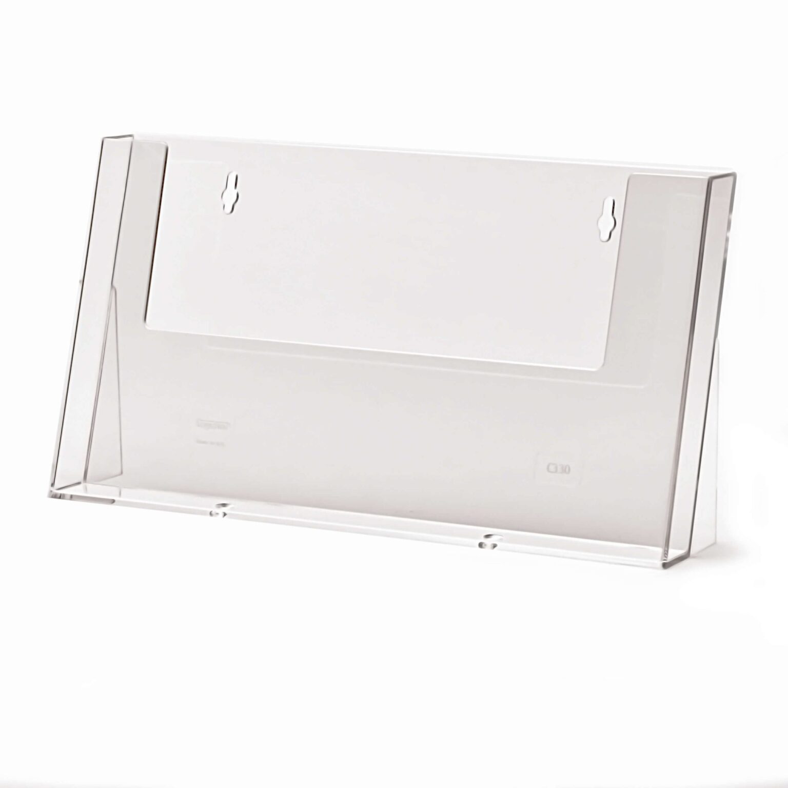Counter Standing A4 Landscape Leaflet Holders From The Display Centre