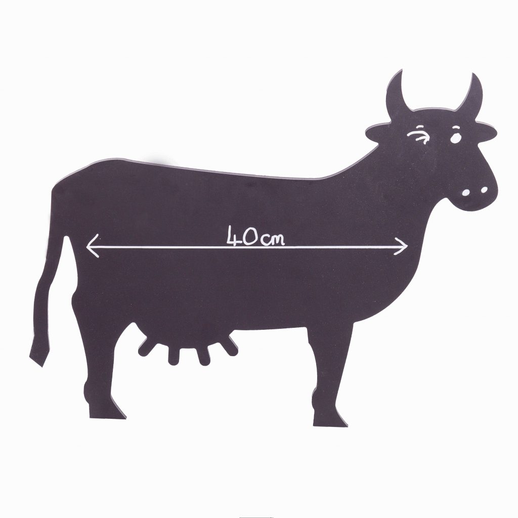 Cow Shaped Chalkboard - The Display Centre UK Experts