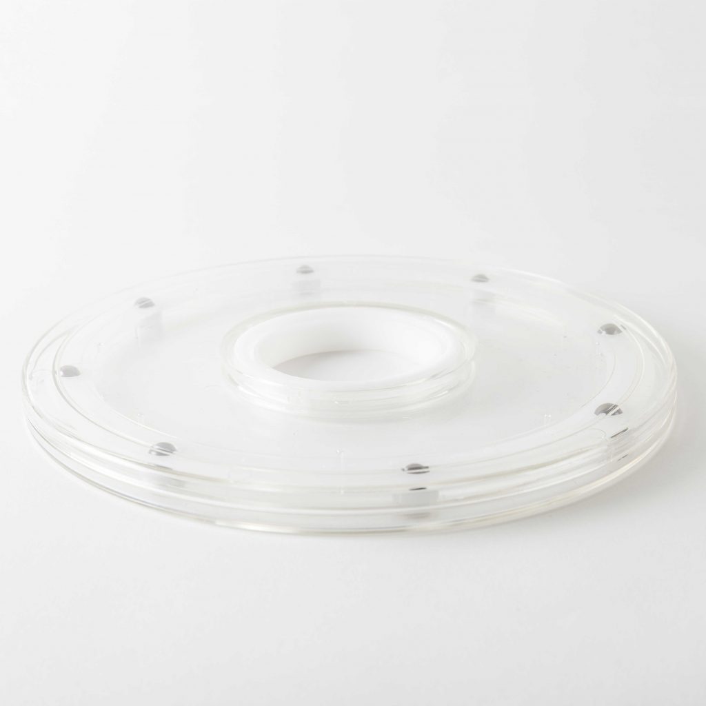 Buy Clear Acrylic Turntables - 225mm (9") | The Display Centre