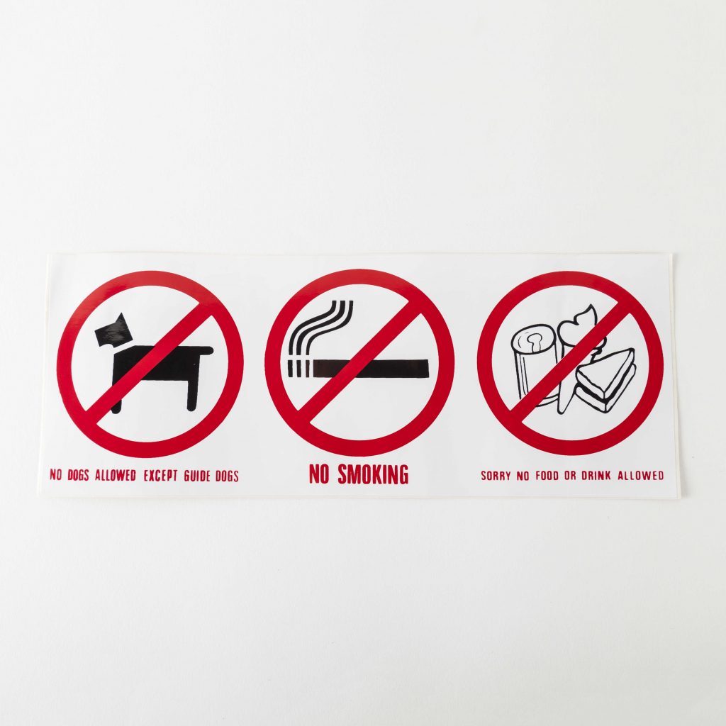 Buy Back Adhesive Safety and Warning Signs | The Display Centre