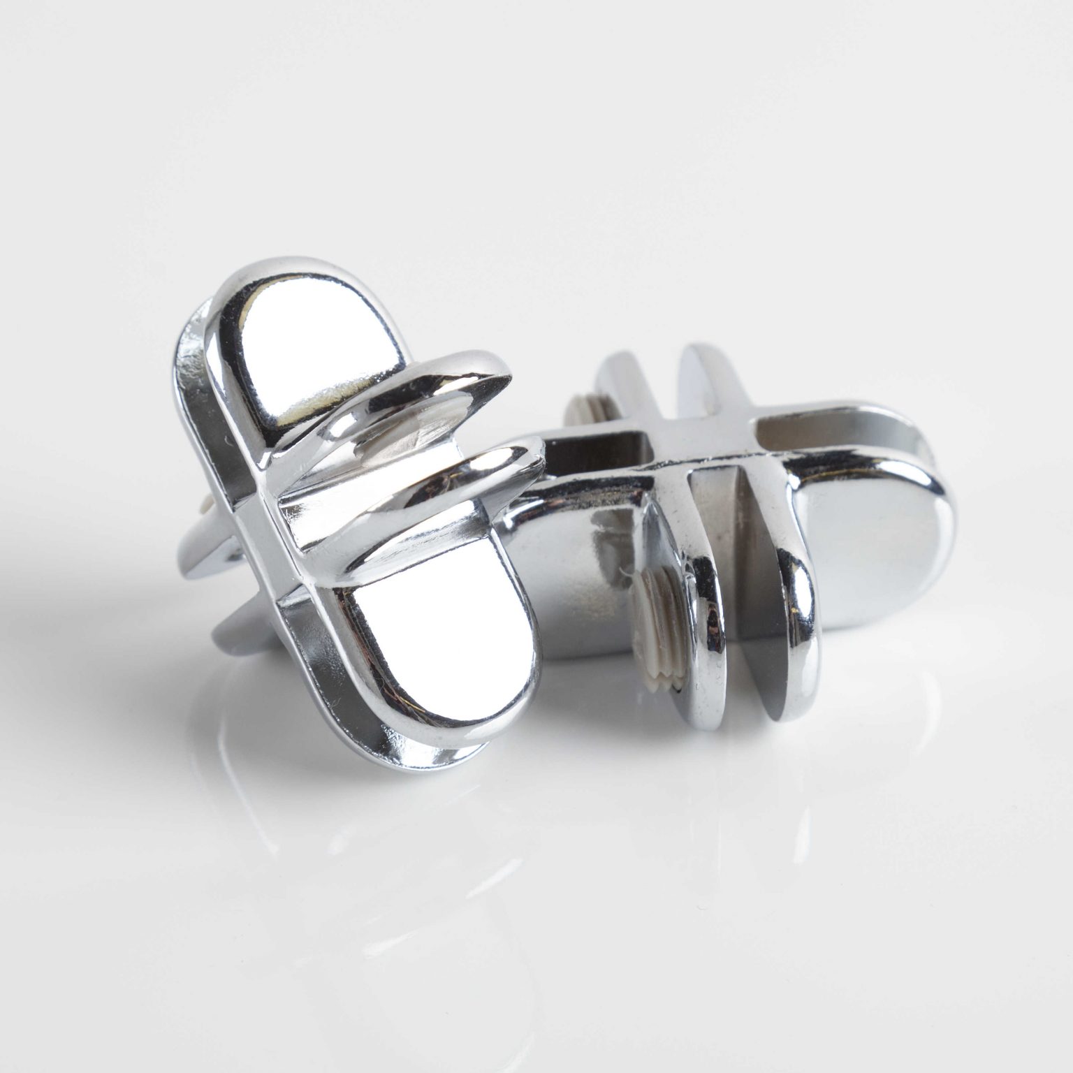 Buy Glass Panel Connectors | Chrome Plated | 2, 3 & 4 Way