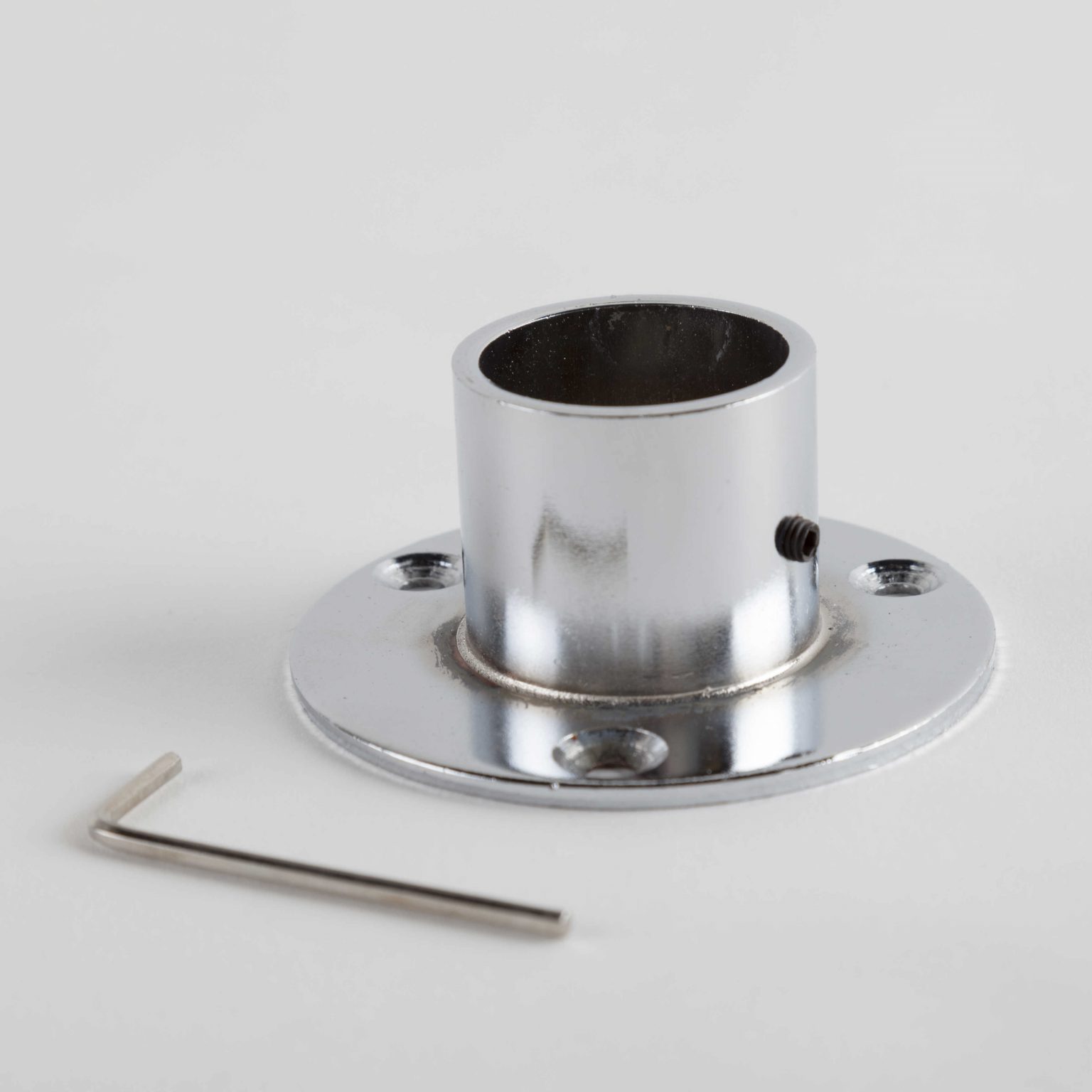 Buy Wall Or Floor Socket For 25mm Tube | Tube & Clamp | Display Centre